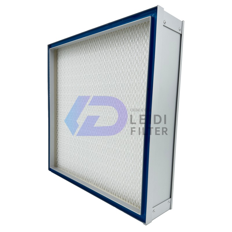 Aluminum Alloy High Efficiency Air Filter with Liquid Groove Around