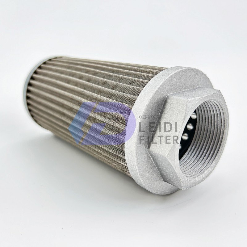 WU-100 Stainless Steel Mesh Hydraulic Filter Element