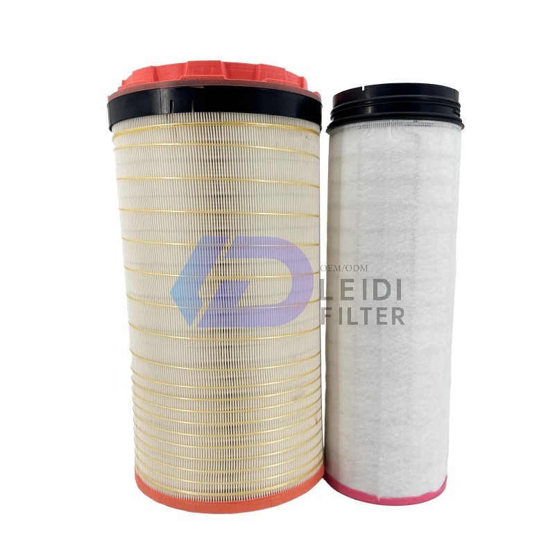 Crane excavator air filter