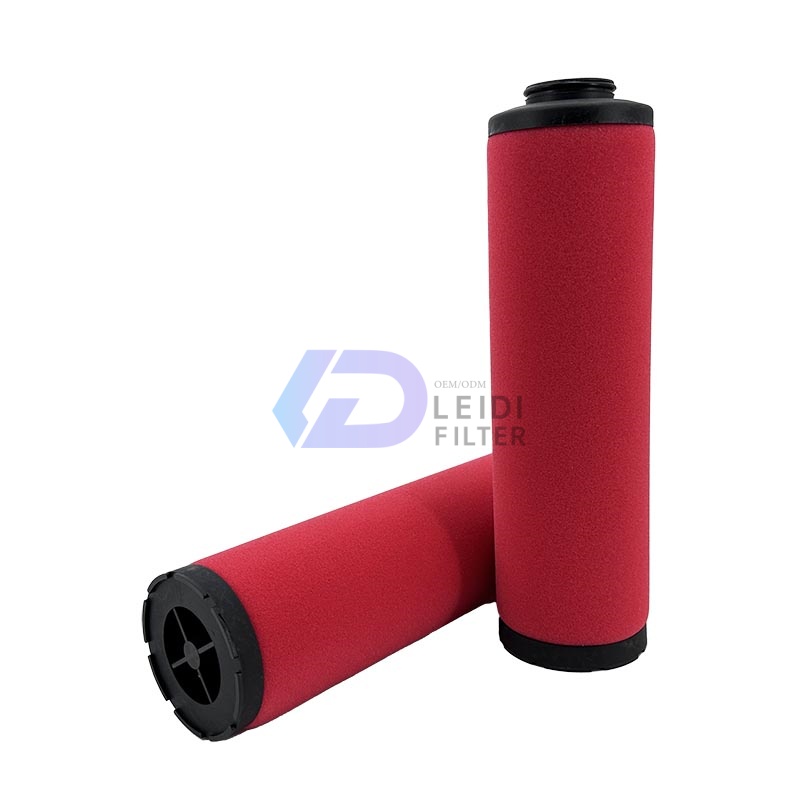 Air compressor high precision filter elements