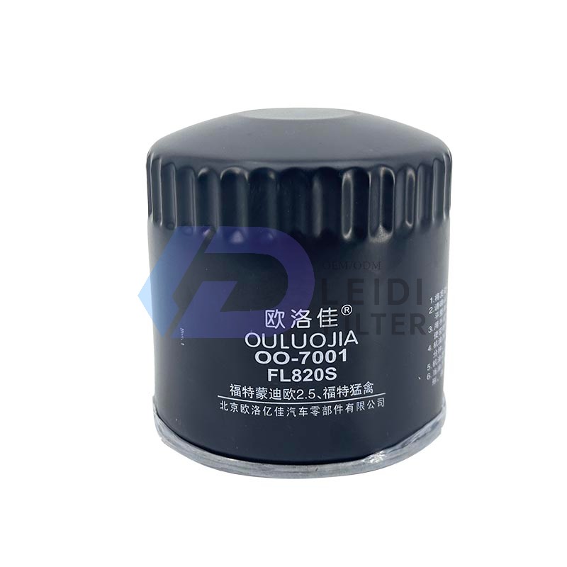 FL820S Automobile oil filter - Leidi Filter