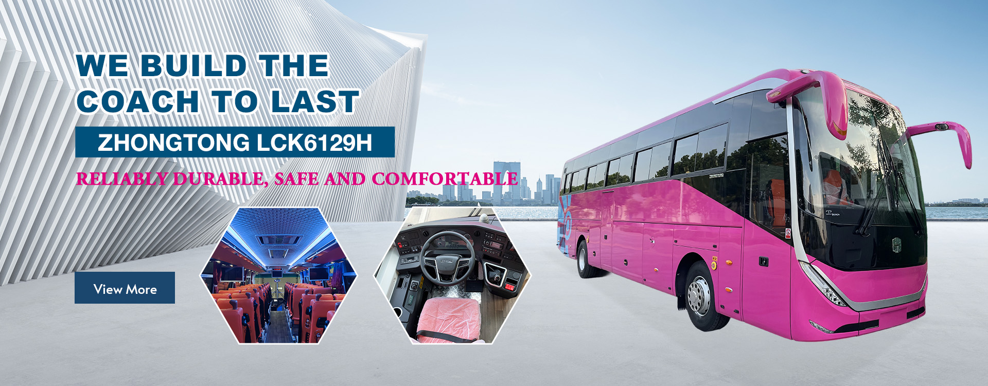 Fábrica confiable de autobuses Zhongtong