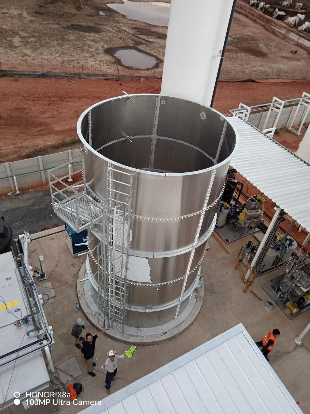 Quality bolted steel tanks for municipal protable water storage