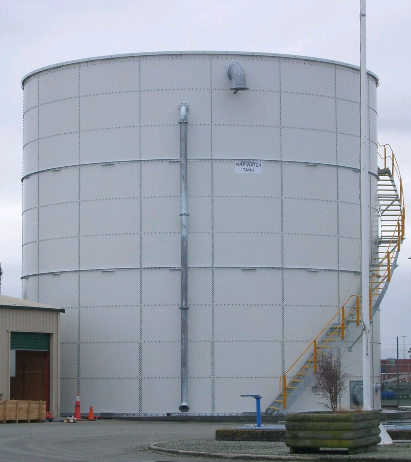 Solutions de réservoirs de stockage d’eau en acier boulonné