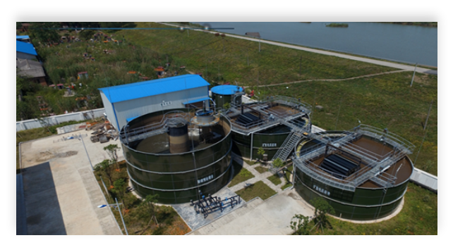 Quality bolted steel tanks for wastewater/sewage treatment