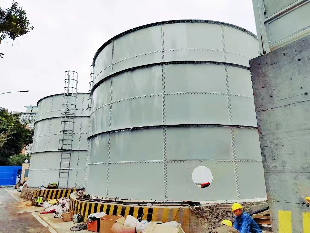 Quality bolted steel tanks for Landfill Leachate Treatment