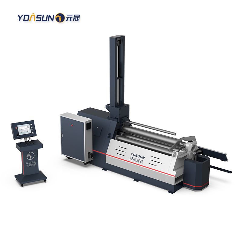 CNC Hydraulic Four Roll Coiling Machine