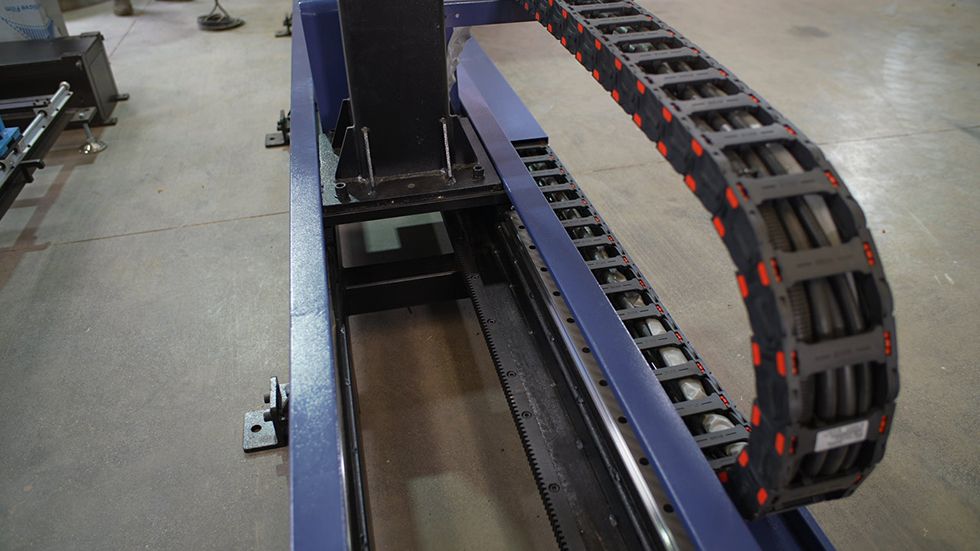 LASER WELDING OF ROBOT AIR DUCT FLANGE
