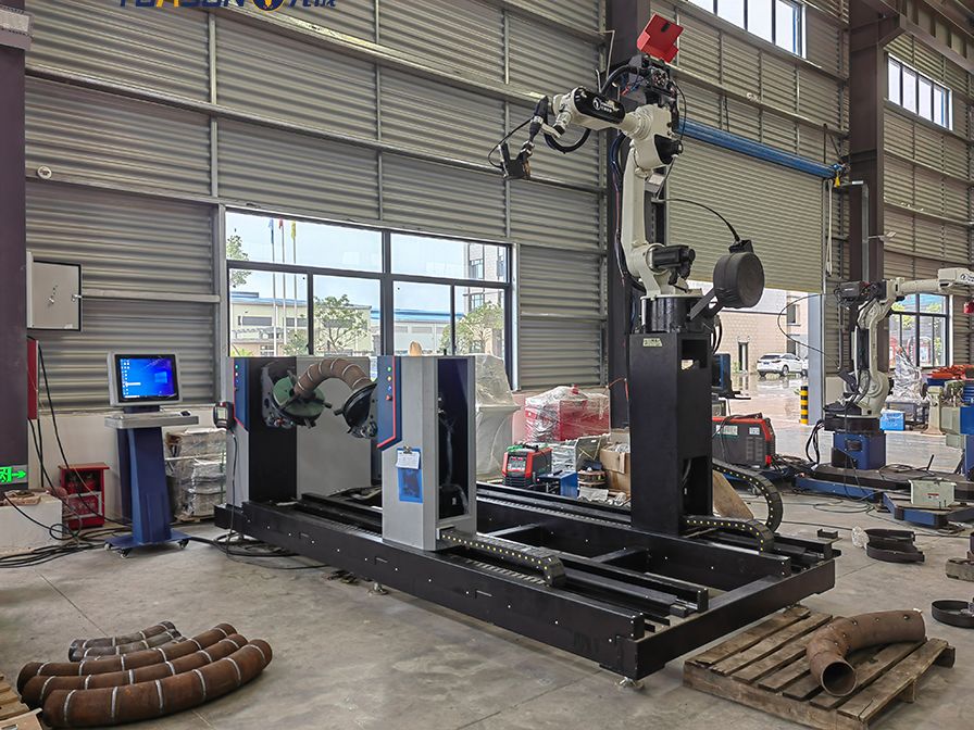 WEAR RESISTANT SHRIMP ELBOW ROBOT AUTOMATIC WELDING