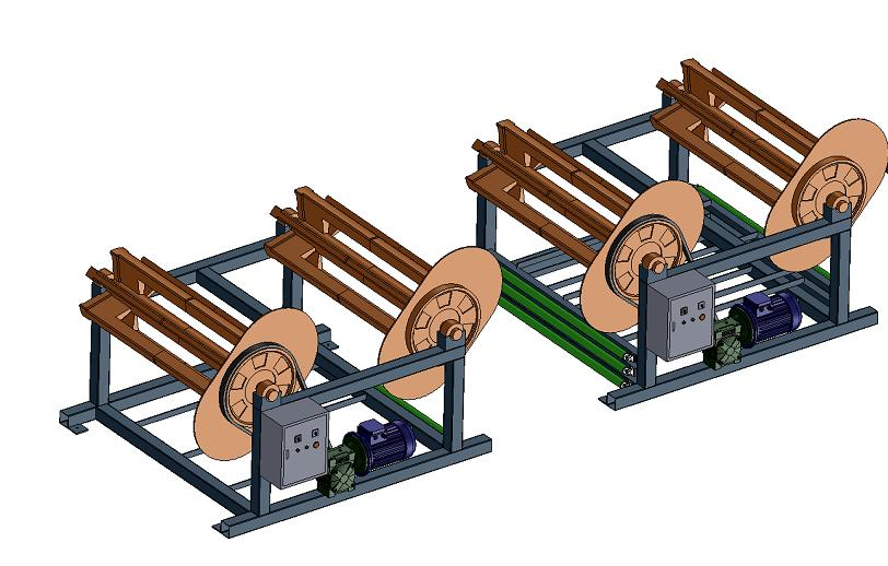 Standard round production line