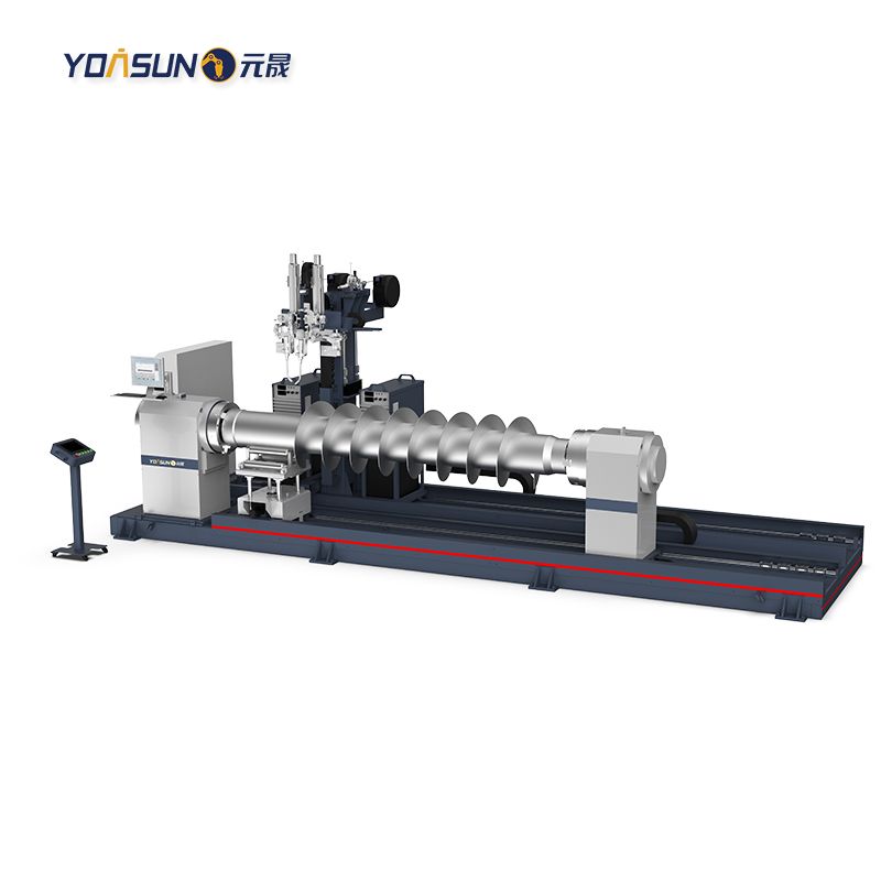 SCREW PUSHER DOUBLE GUN AUTOMATIC WELDING