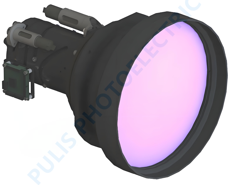 60-660mmF4 mid-wave infrared continuous zoom lens