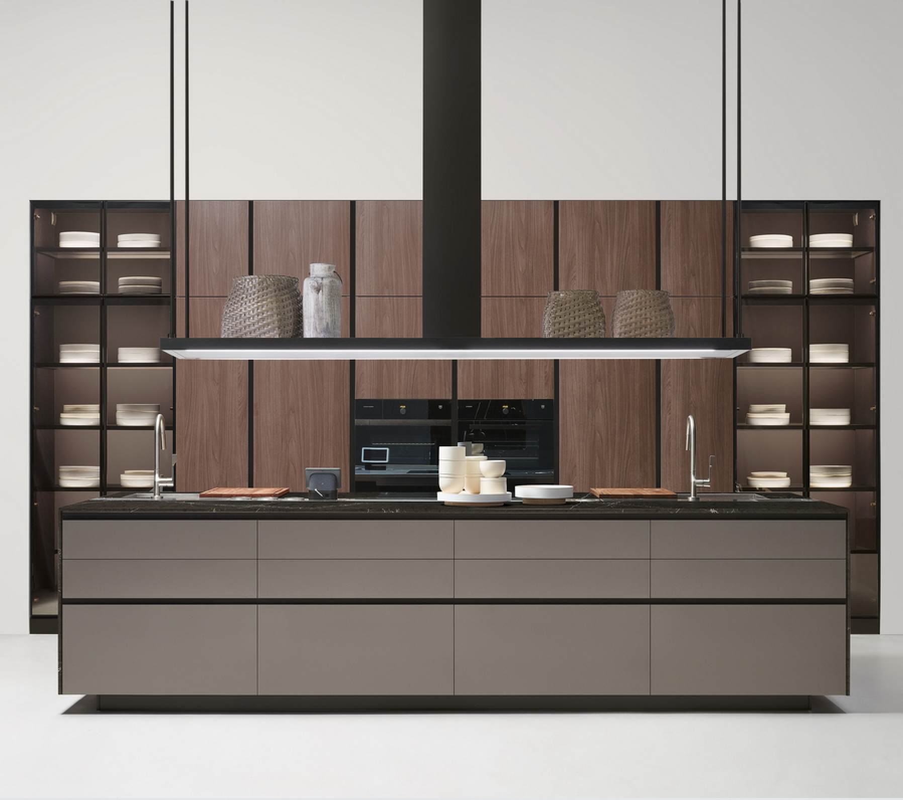 Customizable Kitchen Cabinets: Quality Wood, Steel, Marble & Full ...
