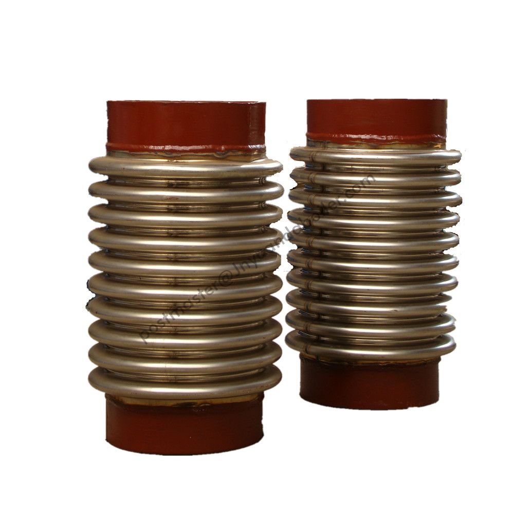 Bellow expansion joint for steam boilers