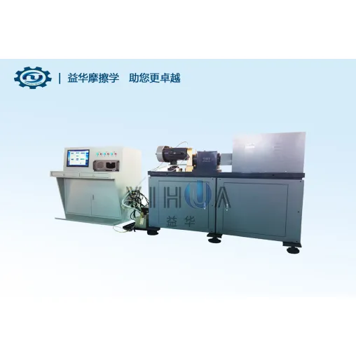 Two rolls contact fatigue testing machine