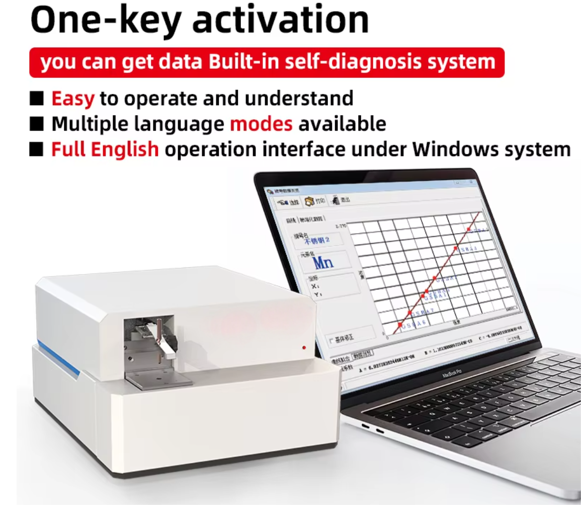 Full-spectrum direct-reading spectrometer CAP-DRS15A