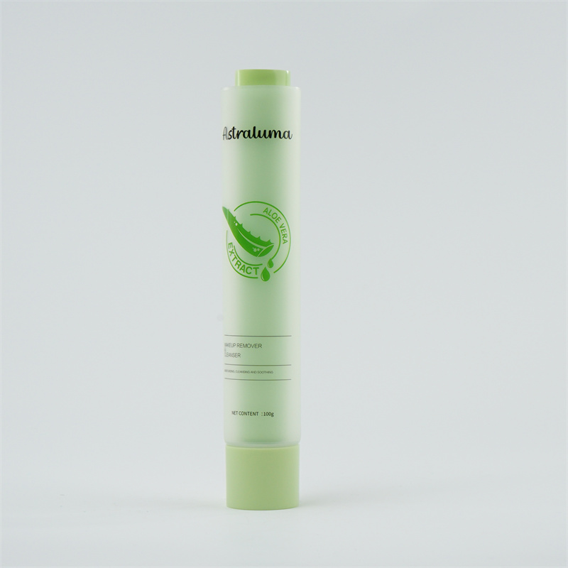 Custom 100g Dual Chamber Green Squeeze Tube Packaging