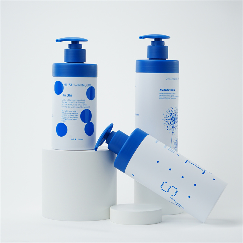 Custom 300ml-500ml Shampoo Bottles with Labels for Sale