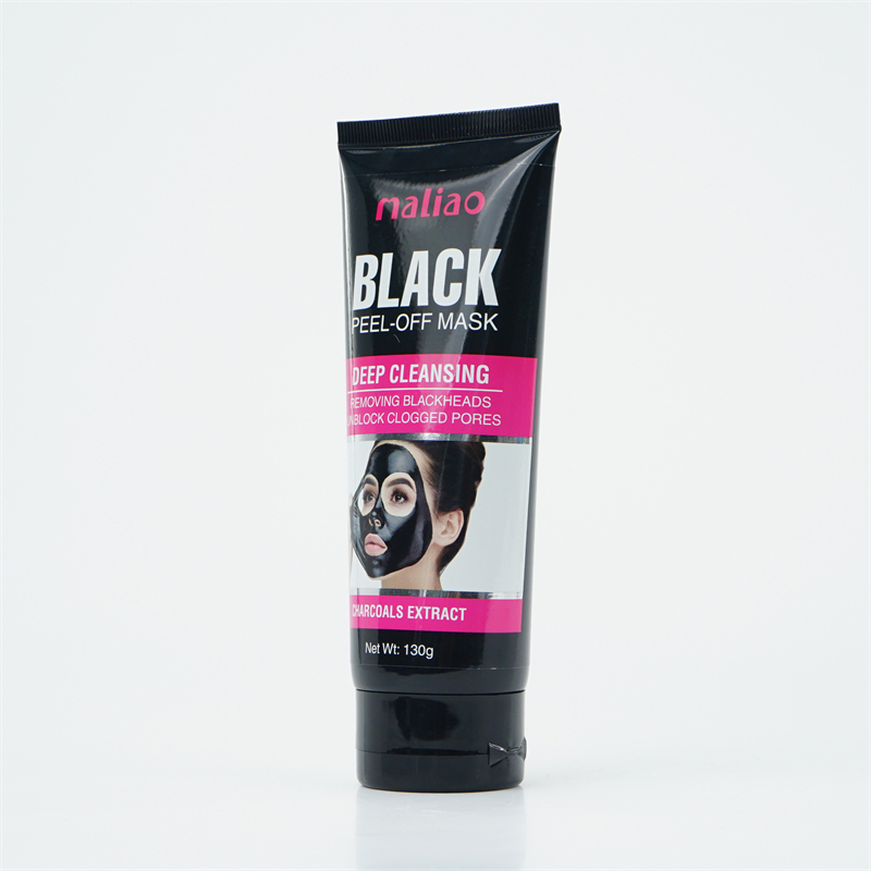 130g Black Matte Tube for Facial Masks