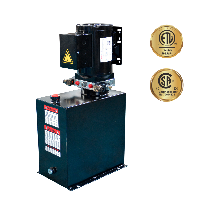 Hydraulic vehicle lift power pack 220v