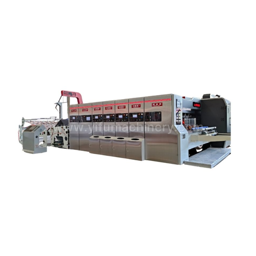 HD High Definition Flexo Printer Die Cutter Stacker Machine