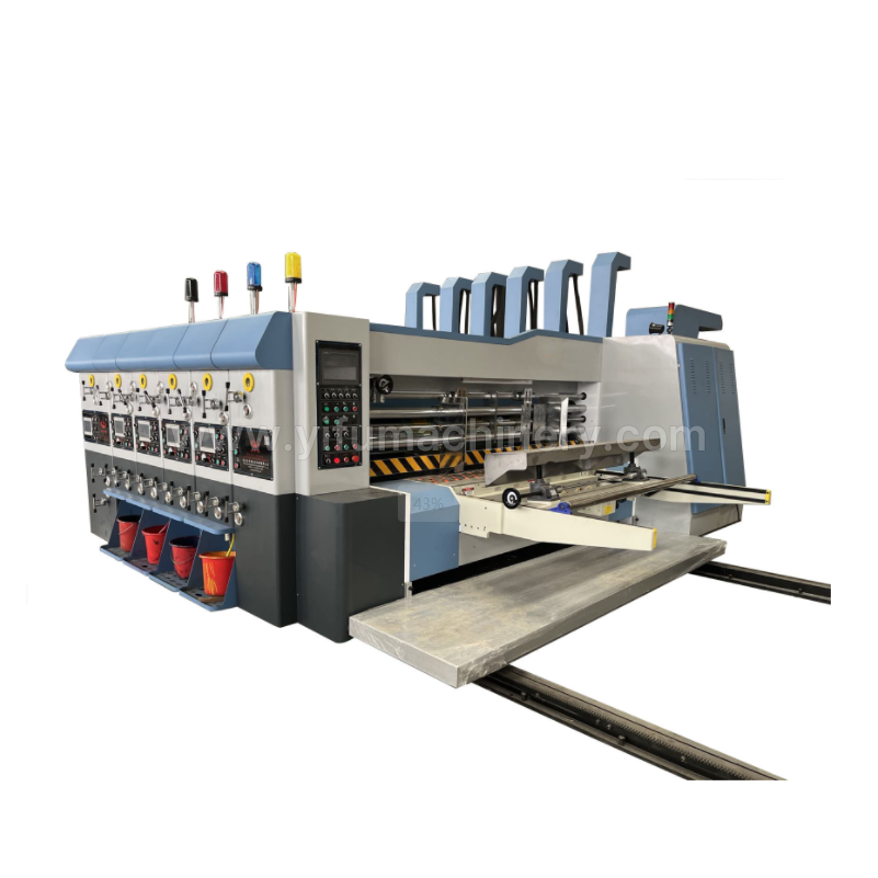 YJA Lead edge flexo printer slotter die-cutter