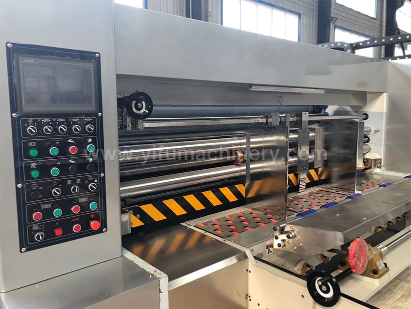 YJA Lead edge flexo printer slotter die-cutter