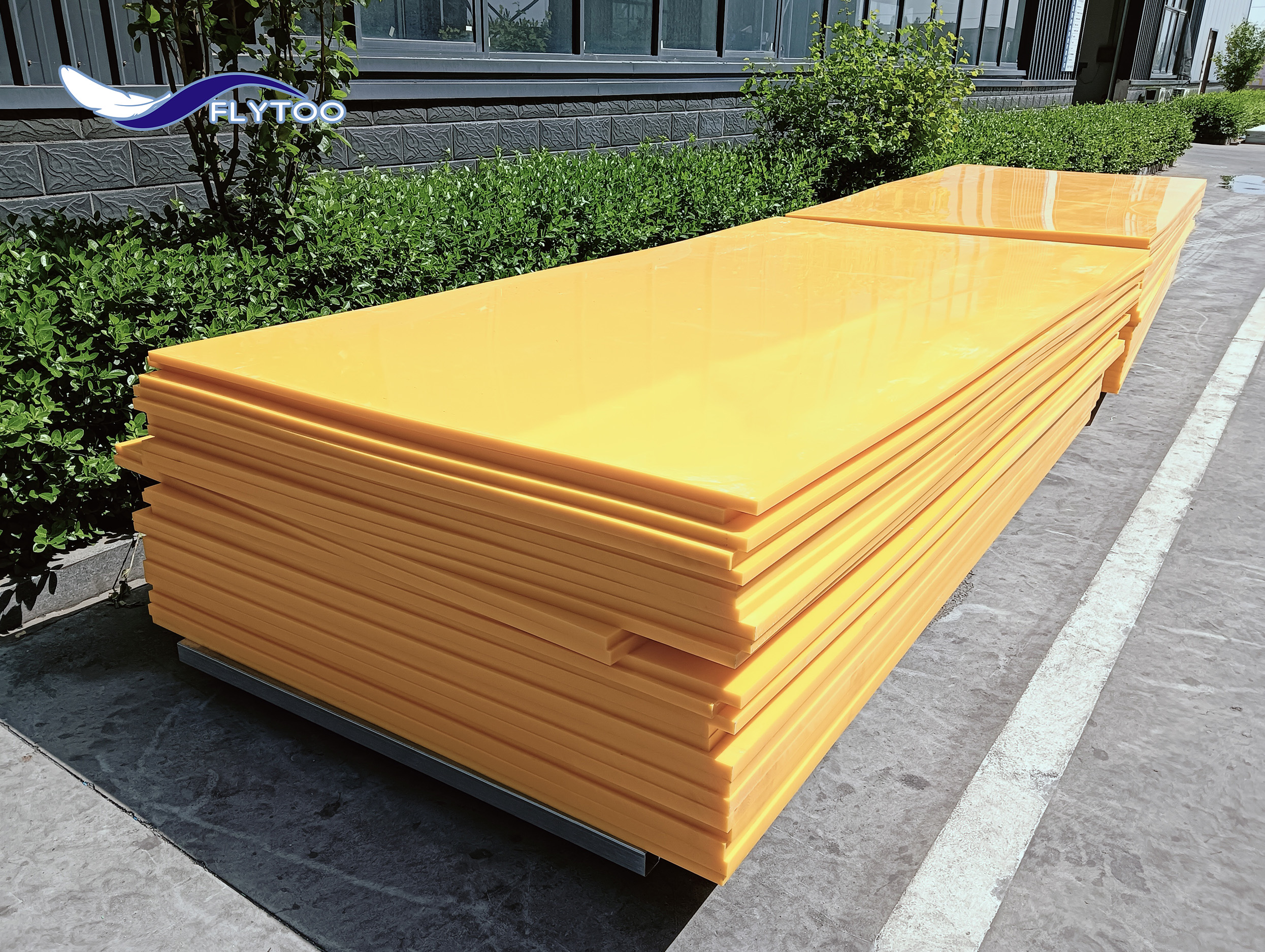 UHMWPE Sheets and Polyethylene Yellow Sheet better than Polyamide and ...