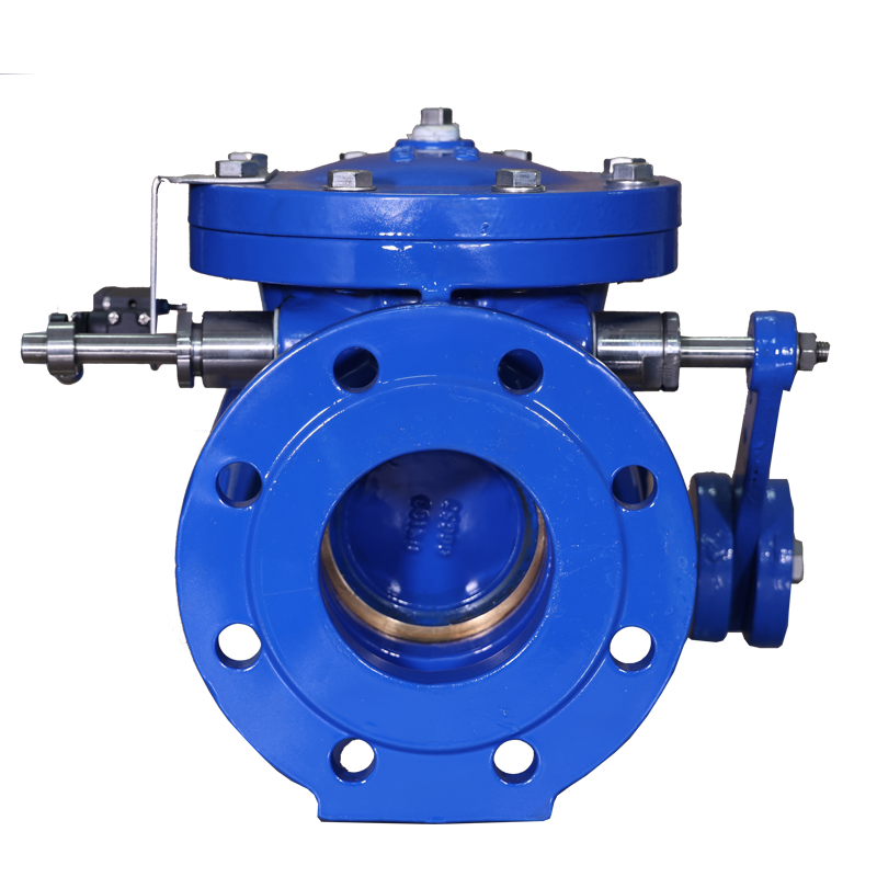 Hard sealed swing check valve+heavy hammer+limit switch