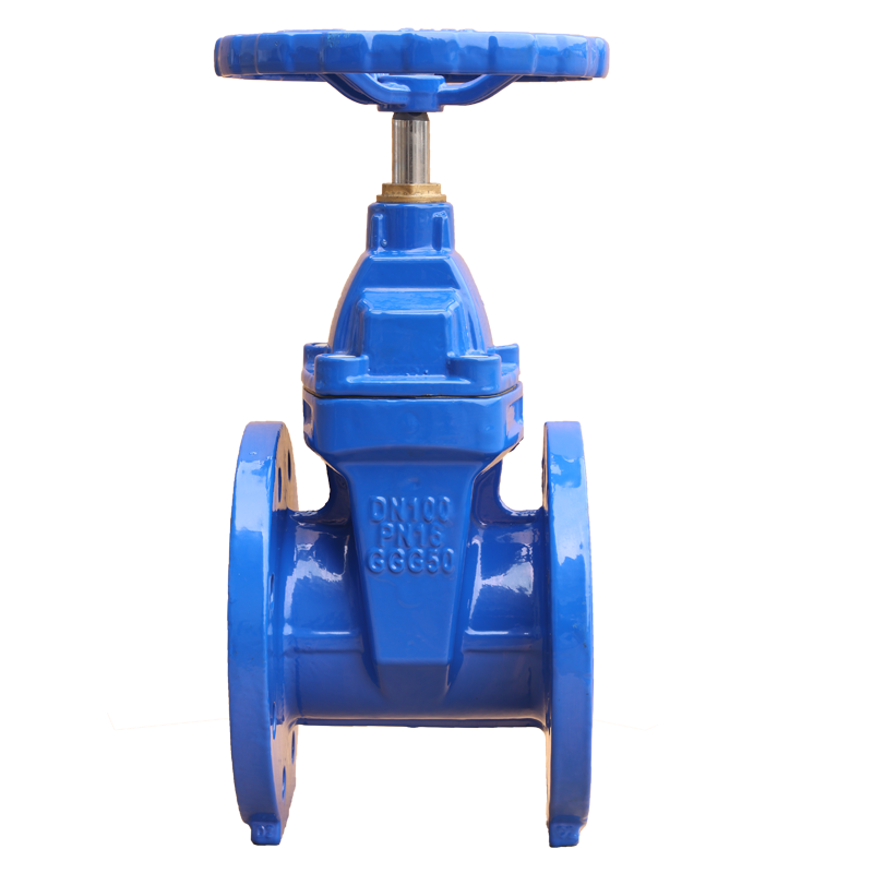 Soft sealed German standard concealed stem gate valve DN400