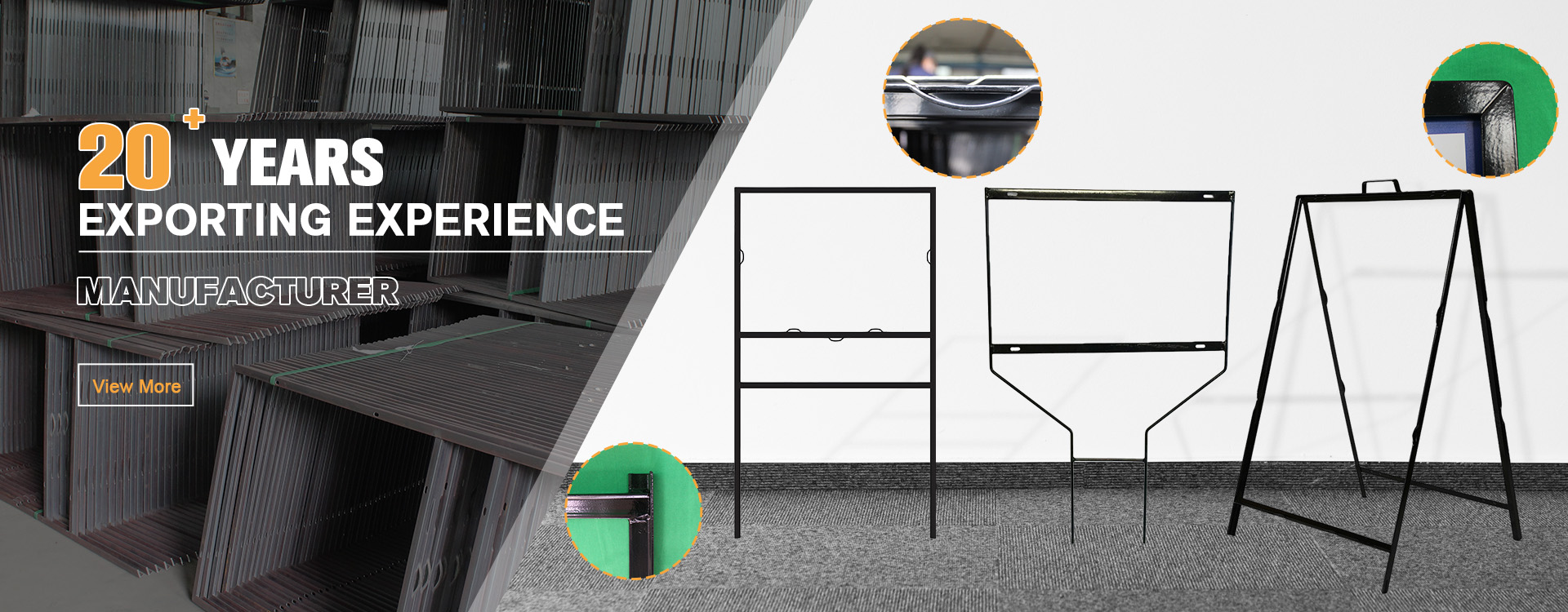 Durable H Wire Stake for Secure Sign Display, Dingzhou Encore Metals Co ...