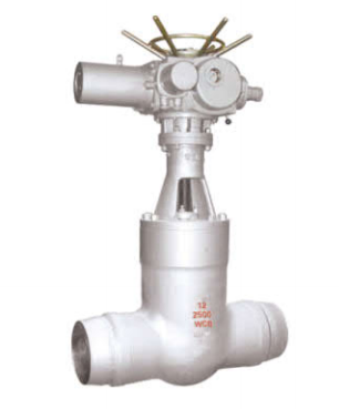 High temperature and high pressure power station gate valve