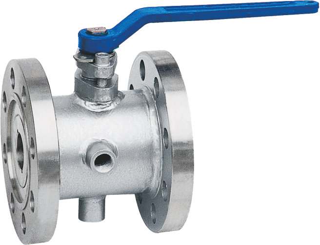 Ball valve with insulated jacket
