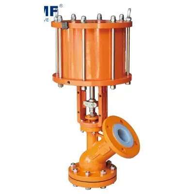 Downward - opening discharge valve