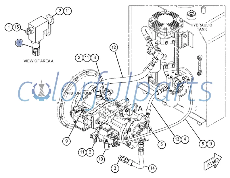 Caterpillar excavator 311D 312D 314D 315D 318D 319D 320D 323D 330D 336D ...