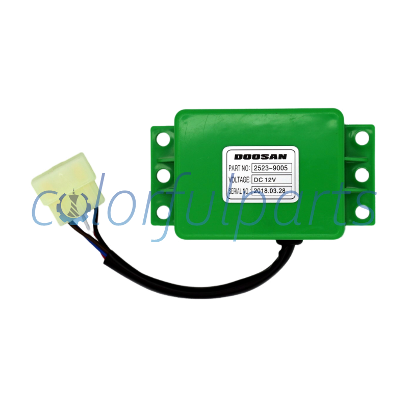 DOOSAN DAEWOO excavator Wiper Relay 2523-9005
