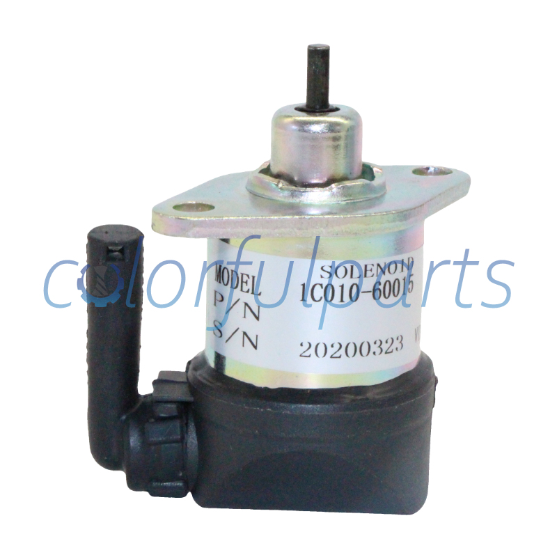 KUBOTA excavator KX080-3 Fuel Shut Off Solenoid 1C010-60015
