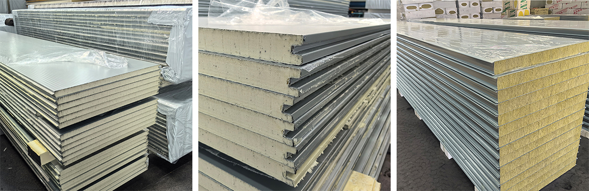 Metal Insulated Sandwich Panels Exporter
