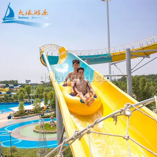 Water Roller Coaster Water Slide - Fiberglass Slide