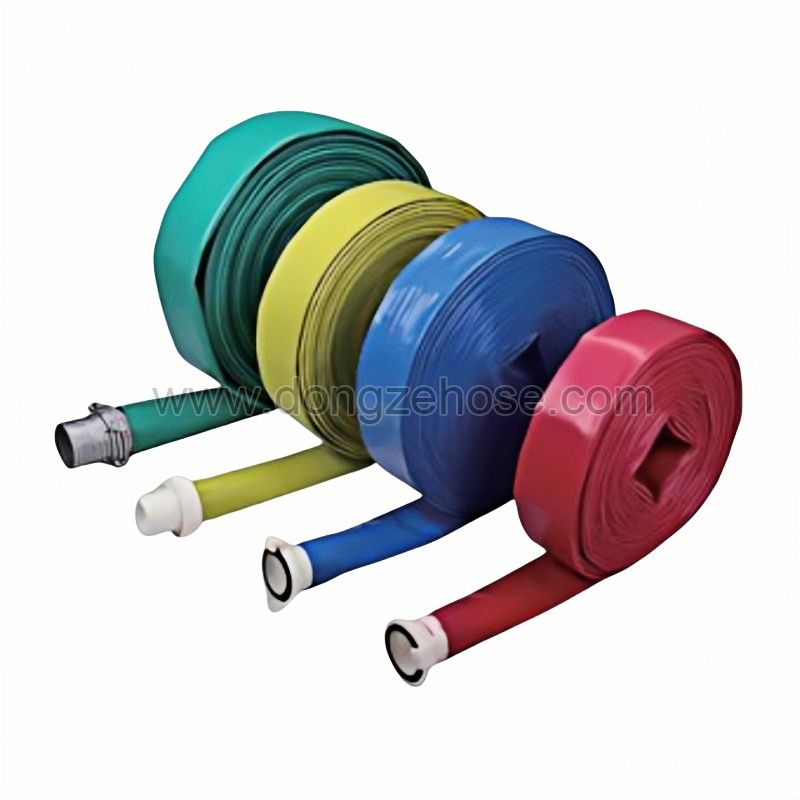 What is a lay line on a hose?