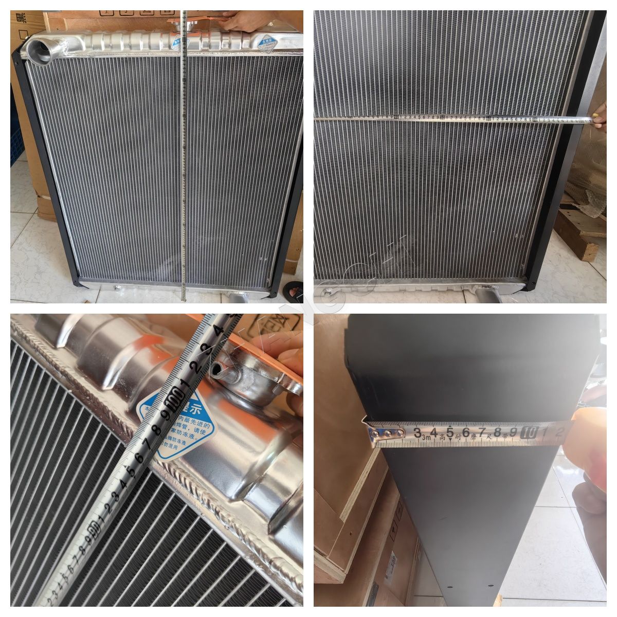 Radiator 4237634 for Hitachi EX400 Excavator