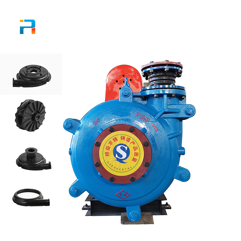 6 Inch Slurry Pump: Durable Wear-Resistant Rubber for Efficient ...