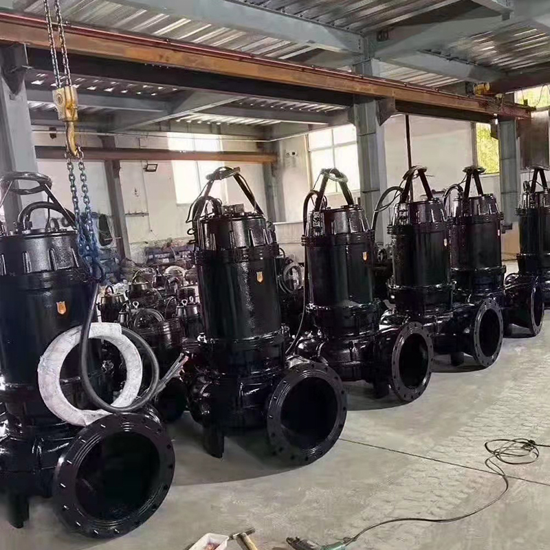 Efficient Submersible Sewage Pump for Waste Drainage with Auto Coupling