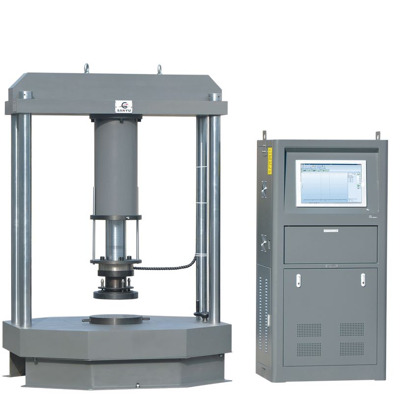 computer controlled manhole cover compression testing machine