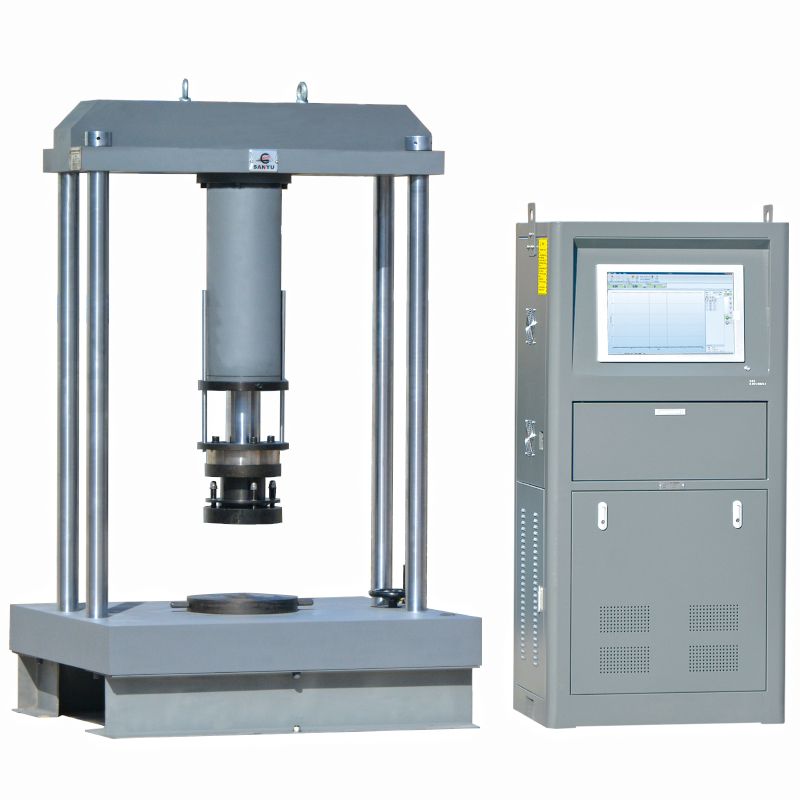 computer controlled manhole cover compression testing machine