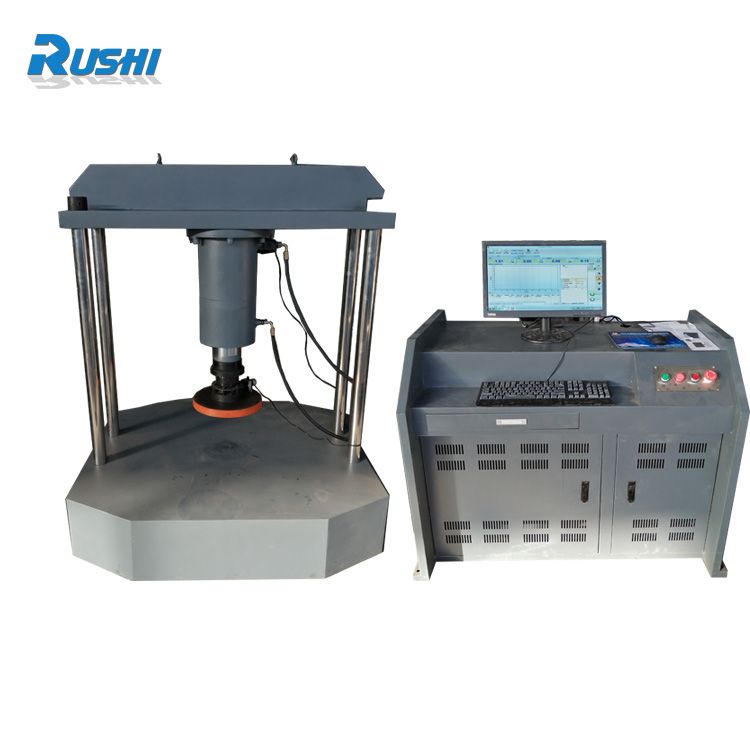 computer controlled manhole cover compression testing machine