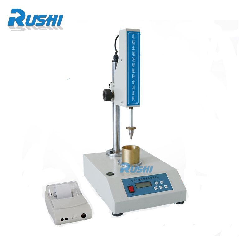 Digital Liquid Limit cone penetrometer apparatus