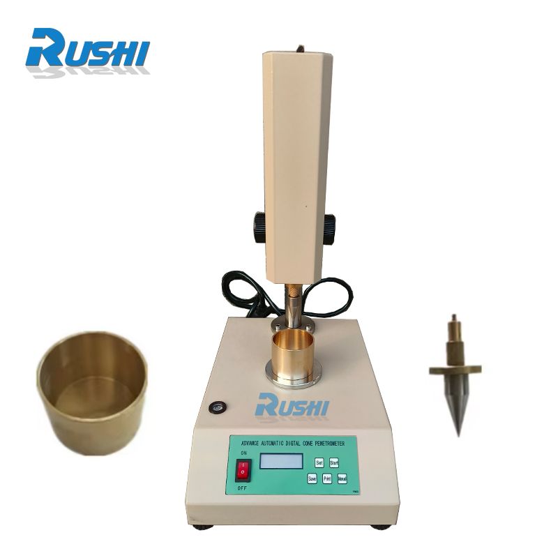 Digital Liquid Limit cone penetrometer apparatus