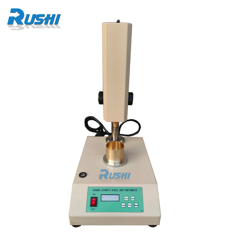Digital Liquid Limit cone penetrometer apparatus