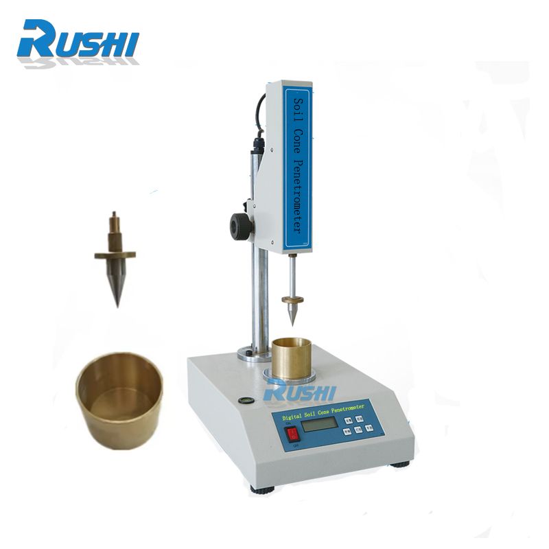 Digital Liquid Limit cone penetrometer apparatus